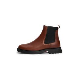 Tommy Hilfiger Chelsea Boots Herren Gr&ouml;&szlig;e 40 kastanienbraun / schwarz