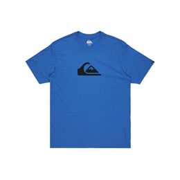 Quiksilver T-Shirt »Comp Logo« Nebulas Blue XXL XXL Stoff: Baumwoll-Jersey-Stoff [160 g/m2]