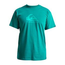Quiksilver T-Shirt »EV Comp Logo 2024« Teal Green S S Stoff: Baumwoll-Jersey-Stoff [160 g/m2]