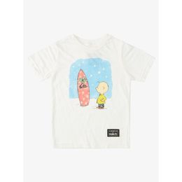 Quiksilver T-Shirt »Peanuts Wrap It Up« Antique White 3(91-100cm) 3(91-100cm) Stoff: Baumwollstoff [160 g/m2]