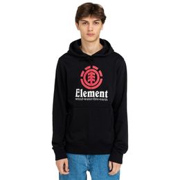 Element Kapuzensweatshirt &raquo;Vertical&laquo; Flint Black S S Stoff: Mischgewebe aus Baumwolle und...
