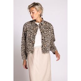 Zhrill Blouson »ZHLOUIE« ohne Kapuze mit Animal-Print sand (animal print) XXL XXL Damen-Jacke von Zhrill