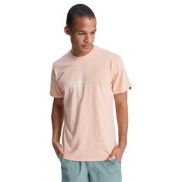 Quiksilver T-Shirt »EV Comp Logo 2024« Peach Parfait XL XL Stoff: Baumwoll-Jersey-Stoff [160 g/m2]