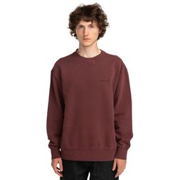 Element Sweatshirt »Lowcase Pigment Cr« Decadent Chocolate L L Kollektion: Mainline-Kollektion
