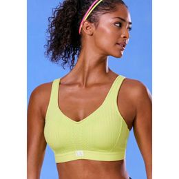 active by Lascana LASCANA ACTIVE Sport-BH für Sportarten mit mittlerer Belastbarkeit lime
