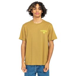 Element T-Shirt »Disco« Dull Gold M M Textil Stoff:...