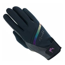 Roeckl Reithandschuhe JINETA black/rainbow Damen 6.0