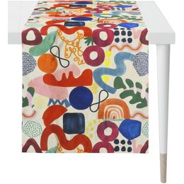 Tischläufer Apelt "6757", bunt, B:140cm L:48cm, Baumwolle, Tischdecken