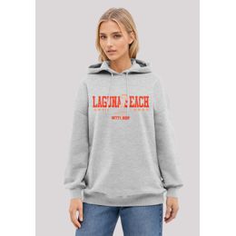 Kapuzenpullover F4NT4STIC "Betty Boop Laguna Beach", Damen, Gr. S, grau melange, Obermaterial: 80% Baumwolle, 20% Polyester, oversize, Pullover, Premium Qualität