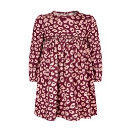Sommerkleid happy girls "dress", M&auml;dchen, Gr. 74, EURO-Gr&ouml;&szlig;en, berry, Stoff, 100% Baumwolle, normal, Kleider Sommerkleid