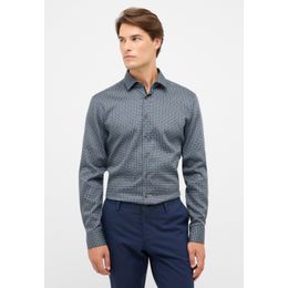 Eterna Herren Langarmhemd "SLIM FIT"braun, Gr. 39, Twill, 100% Baumwolle, Hemden, NON IRON (bügelfrei)