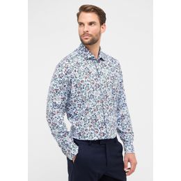 Langarmhemd Eterna "COMFORT FIT", Herren, Gr. XL, US-Größen, himmelblau, 70% Baumwolle, 30% Lyocell, normal, Manschette, Hemden, EASY IRON (bügelleicht)
