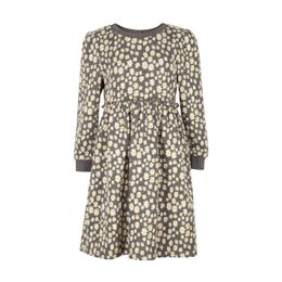Sommerkleid happy girls "dress", Mädchen, Gr. 104, EURO-Größen, anthrazit, Stoff, 100% Polyester, normal, Kleider