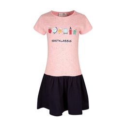 Sommerkleid happy girls "Mädchenkleid", Mädchen, Gr. 122, EURO-Größen, candy pink, Stoff, 100% Baumwolle, normal, Kleider