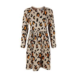 Sommerkleid happy girls "dress", Mädchen, Gr. 104, EURO-Größen, beige, Stoff, 100% Polyester, normal, Kleider