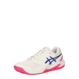 asics Sportschuh 'Dedicate 8' Damen Größe 41.5 hellbeige / blau / pink