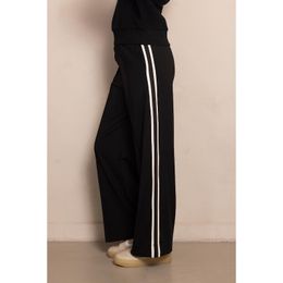 Zhrill Jerseyhose &raquo;ZHDEENA&laquo; Wide Leg, Galonstreifen BLACK XXL - N-Gr N-Gr XXL Hose von Zhrill