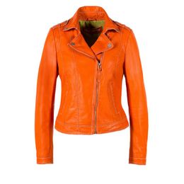 Freaky Nation Lederjacke »Energy Girl-FN« orange XS(34)
