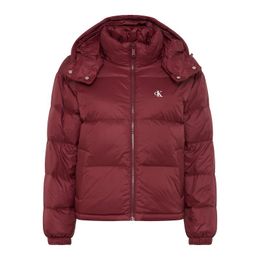 Calvin Klein Jeans Steppjacke »ESSENTIAL MIDWEIGHT PUFFER JACKE« mit Kapuze Mit Rundhalsausschnitt, regular fit Tawny Port L (42) L (42) Jacke von...