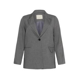 Kaffe CURVE Blazer Damen Gr&ouml;&szlig;e 52 grau