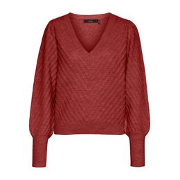 Véro Moda VERO MODA Pullover 'VMStinna' Damen Größe L rot
