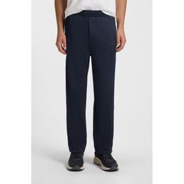BOSS Green Jogginghose Jogpants Sweatpants Stretchhose Dark Blue402 L - N-Gr N-Gr L Jogginghose mit gestepptem Jacquard