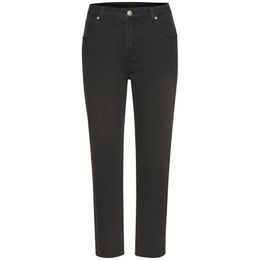 Lascana Mom-Jeans mit hohem Bund. elastische Denimware black washed 34 - N-Gr N-Gr 34 Figurbetonte H&uuml;fte