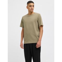 Jack & Jones JACK & JONES Rundhalsshirt »JJEORGANIC BASIC TEE SS O-NECK NOOS« mit Rundhalsausschnitt Coriander XS XS Herren-T-Shirt von Jack & Jones