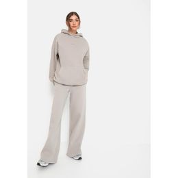 LSCN BY LASCANA Hoodie, mit aufgesetzter K&auml;ngurutasche sand 36/38 36/38 Oversized Hoodie