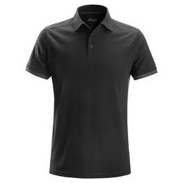 Snickers Workwear Snickers 2715 AllroundWork Polo Shirt Schwarz/Stahlgrau - Gr&ouml;&szlig;e: M - Grau
