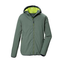 Killtec Outdoorjacke »KOS 324 MN JCKT« Wind- und wasserdichte Herrenjacke, atmungsaktiv, packbar graugrün XL XL wasser- und winddicht, Wassersäule...
