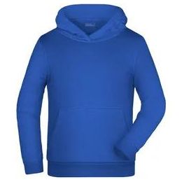 Basic Kinder Hoody | royal | 98/104 - royal