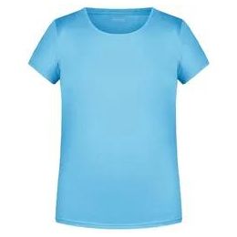 Basic Kinder T-Shirt Girls | sky-blue | 98/104 - sky-blue