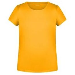 Basic Kinder T-Shirt Girls | gold-yellow | 110/116 - gold-yellow
