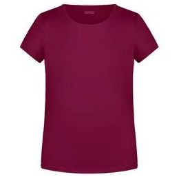 Basic Kinder T-Shirt Girls | wine | 110/116 - wine