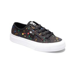 DC Shoes Sneaker »Manual« Black/Splatter 4(35) 4(35) Obermaterial aus Canvas