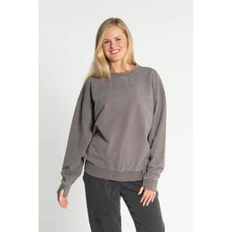 Zhrill Damen Sweatshirt &raquo;ZHMINSA&laquo;, mit Print auf dem R&uuml;cken schwarz L