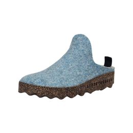 Asportuguesas Hausschuh &raquo;Hausschuhe Filz&laquo; Blau/Gelb 39 39 Verschluss: Schlupfschuh