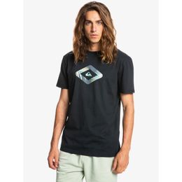 Quiksilver T-Shirt »Let It Ride« schwarz XXL XXL Ärmel: kurzärmlig