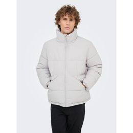 Only & Sons ONLY & SONS Steppjacke &raquo;ONSPACK LIFE PUFFER JACKET OTW&laquo; ohne Kapuze Vapor Blue L L Moderne Pufferjacke von Only & Sons