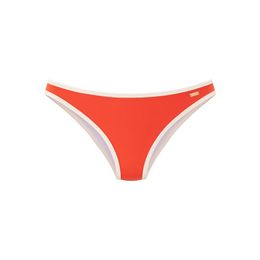 Copenhagen Studios Bikini-Hose »Emma« mit Kontrastpaspel blutorange 36 - N-Gr N-Gr 36 Kontrastfarbene Details