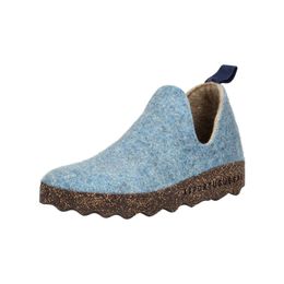 Asportuguesas Hausschuh &raquo;Hausschuhe Filz&laquo; Blau/Gelb 40 40 Verschluss: Schlupfschuh