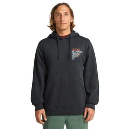 Billabong Kapuzensweatshirt »Foundation« schwarz S S Fabric: Polyester-Baumwollstoff...