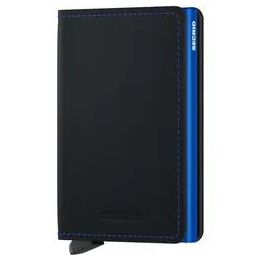 Secrid Slimmwallet Matte Black & Blue