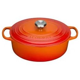Le Creuset Br&auml;ter Signature 33 cm oval Ofenrot 7,5 L