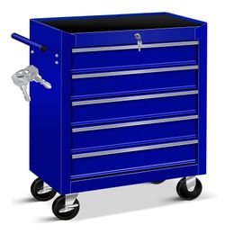 Masko® Werkstattwagen Rollwagen Werkzeugwagen Werkzeugkiste Fächer Toolbox Werkzeug box