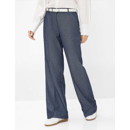 Brax Damen Palazzohose Style MAINE NAVY, dunkelblau, Gr. 34
