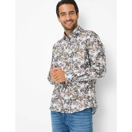 Brax Herren Hemd Style HAROLD ice blue, Blau, Gr. L