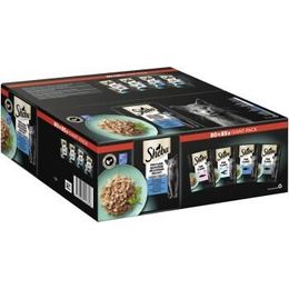 Sheba Multipack Giant-Pack Delikatesse in Gelee Fisch Variation MSC 80x85g