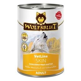 Wolfsblut Adult VetLine Skin, Wei&szlig;er Meeresfisch 6x395g